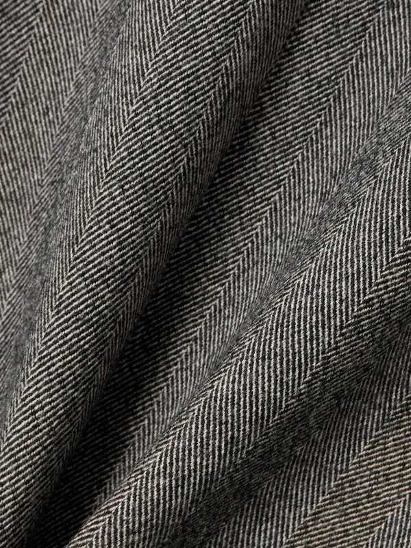 FERRAGAMO Herringbone Wool-blend Blazer