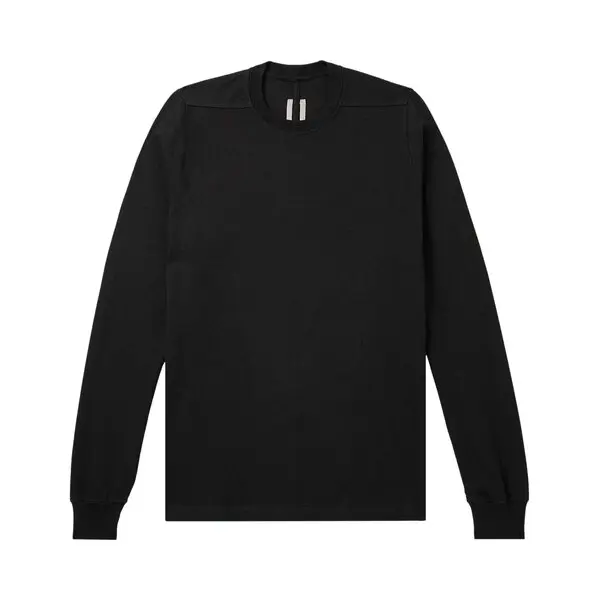 Rick Owens Long-sleeve Crewneck T-shirt - Black
