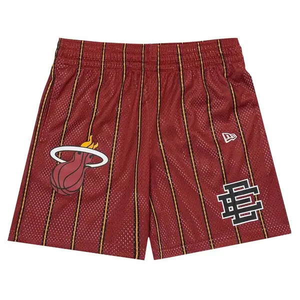 ERIC EMANUEL Ee Basics Miami Heat Shorts - Red