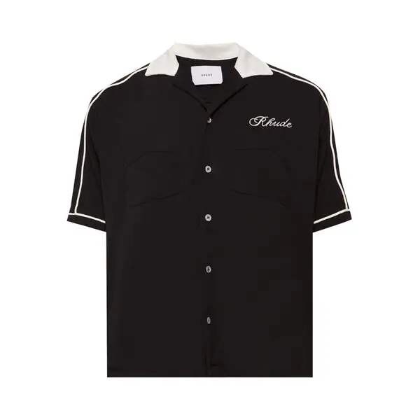 Rhude Oxford Cocktail Club Bowling Shirt