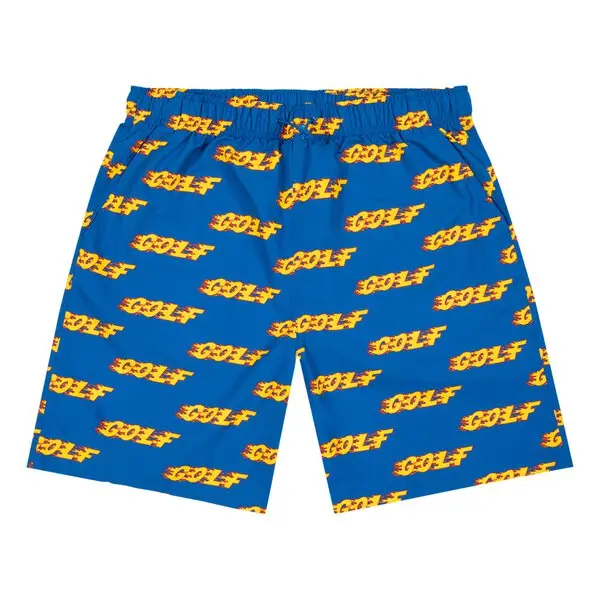 GOLF WANG Inferno Logo Water Shorts - Blue