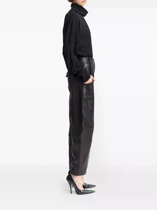 16Arlington Alcea Leather Trousers - Black