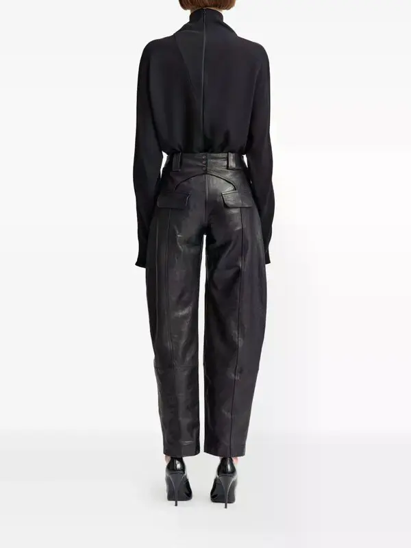 16Arlington Alcea Leather Trousers - Black