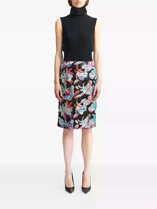 16Arlington Elice Sequinned Midi Skirt