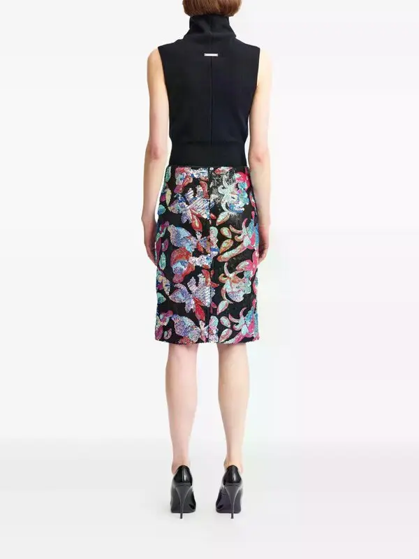 16Arlington Elice Sequinned Midi Skirt