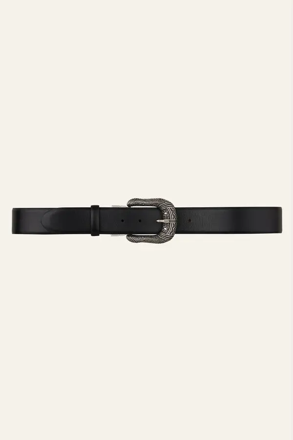 Ba&sh Brasta Reversible Belt - Black