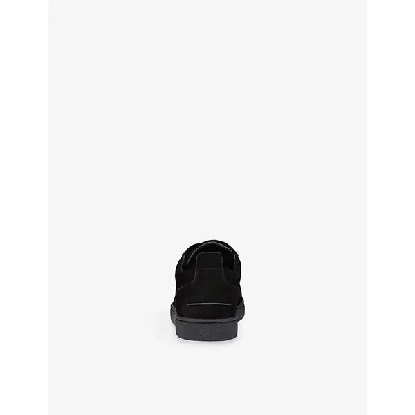 CHRISTIAN LOUBOUTIN St Louis Suede Trainers - Black