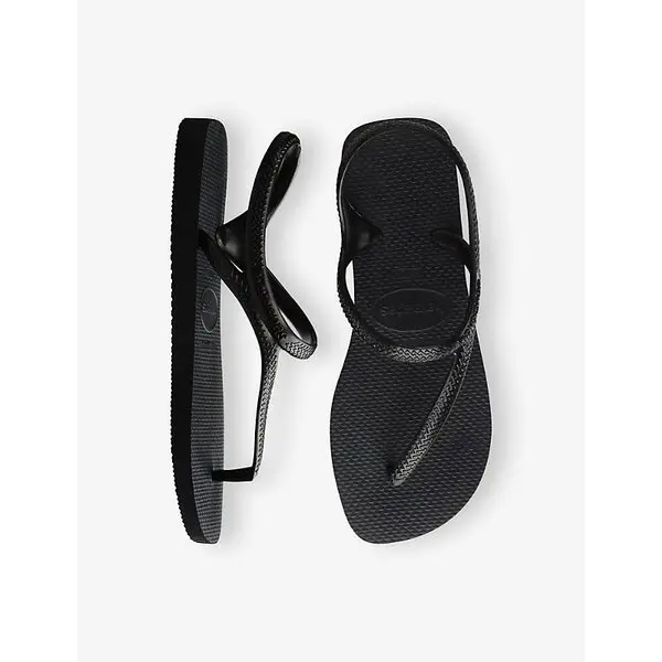 Havaianas Flash Urban Rubber Sandals - Black