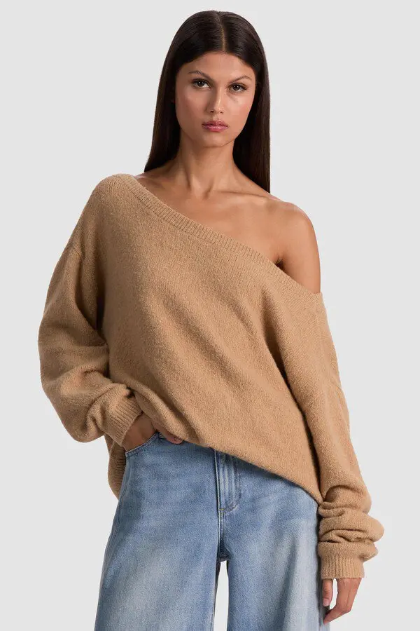Alice + Olivia Marg Slouchy Pullover