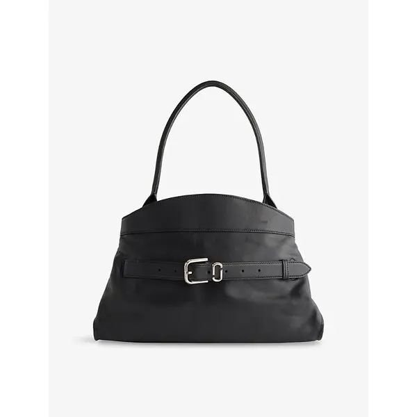 Marc Jacobs Debossed-logo Dakota Leather Satchel Bag