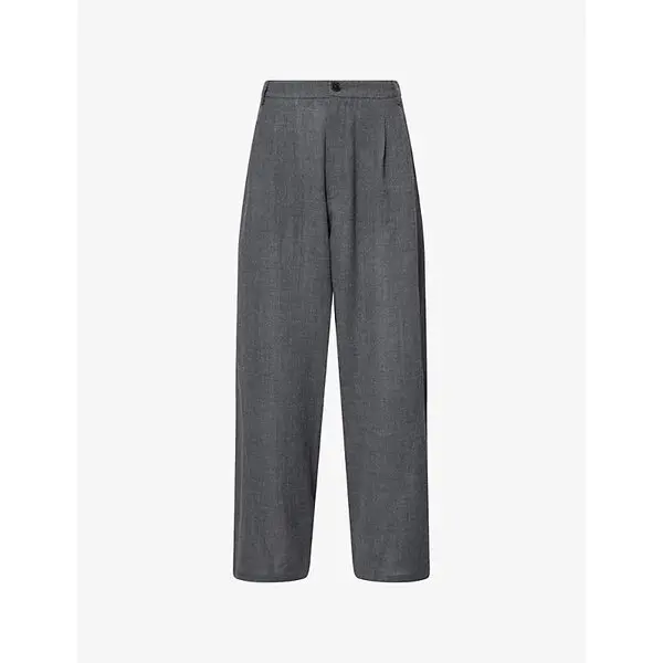 DARKPARK Wide-leg Wool Trousers