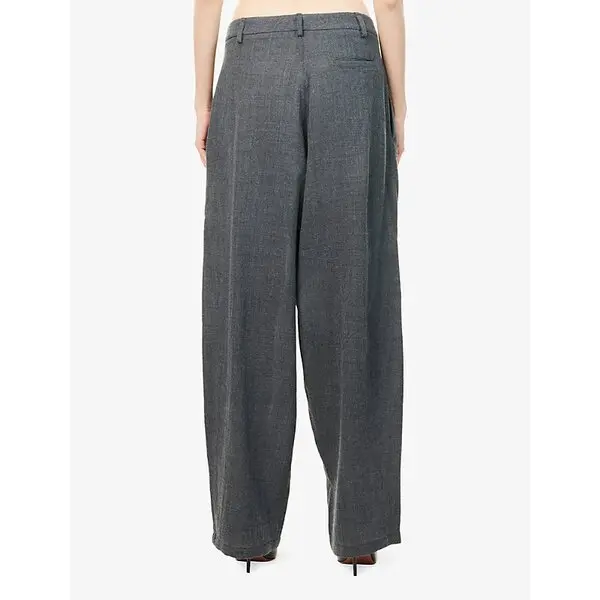 DARKPARK Wide-leg Wool Trousers