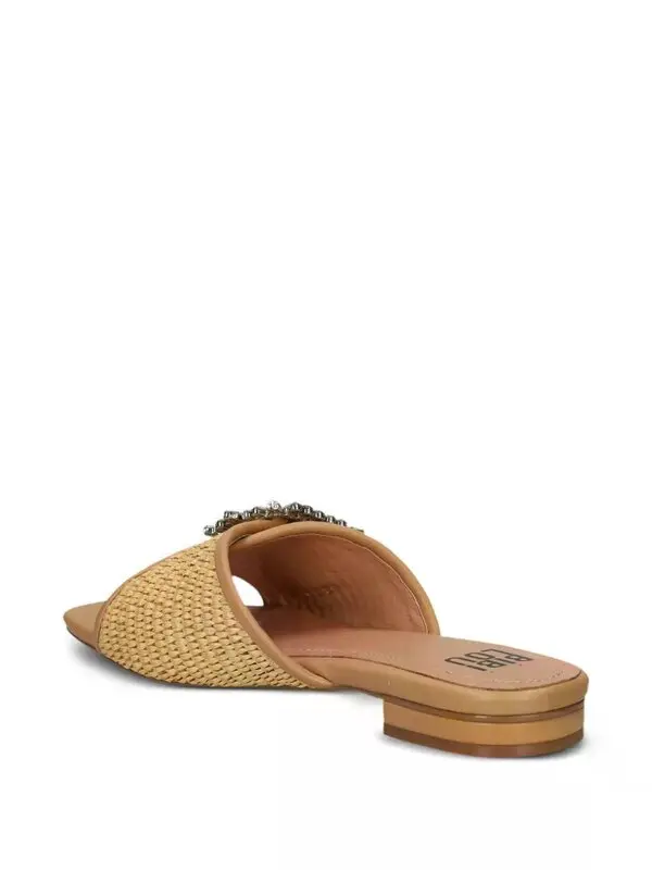 BIBI LOU Jewel-embellished Woven Sandals