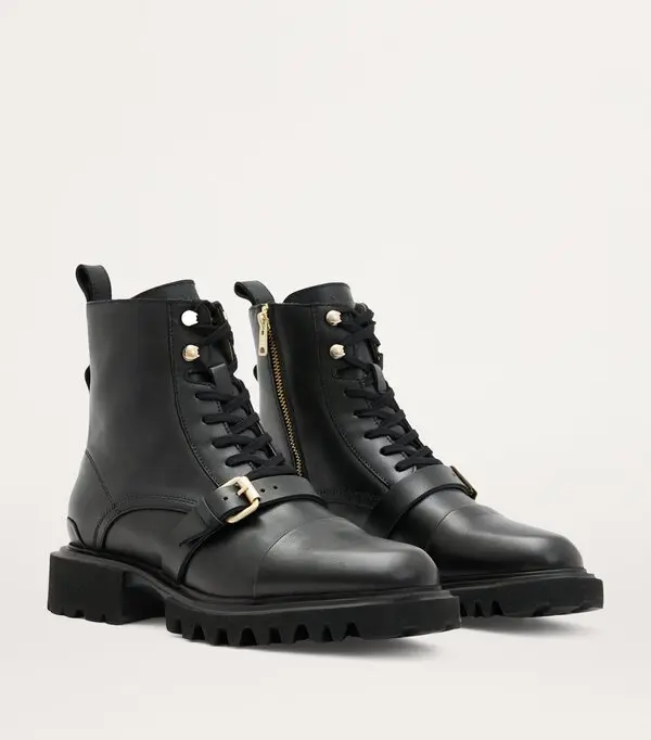 ALLSAINTS Leather Tori Ankle Boots