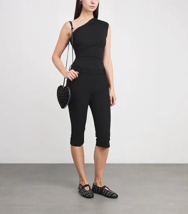Maje Asymmetric Bodysuit