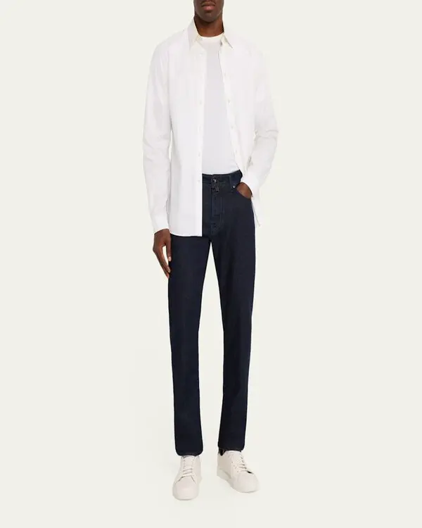 JACOB COHЁN Bard Overdyed Slim Fit Jeans