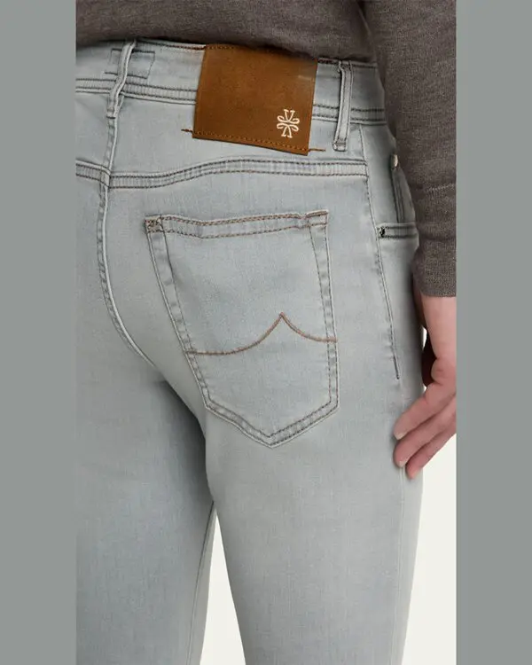 JACOB COHЁN Bard Slim-fit Jeans - Gray