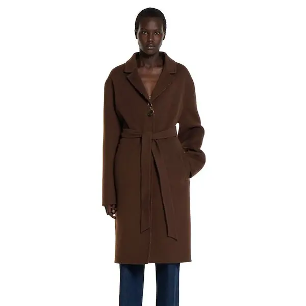 Gucci Reversible Silk Wool Coat