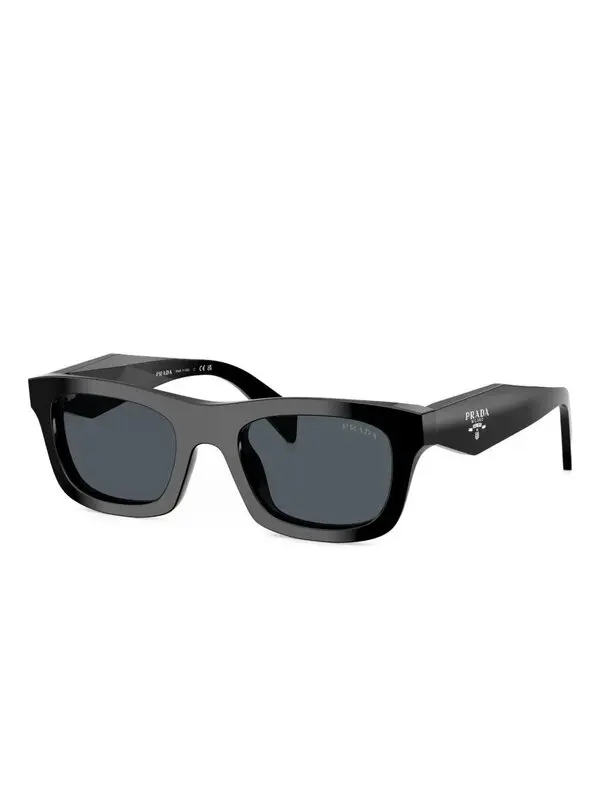 Prada Engraved Square-frame Sunglasses