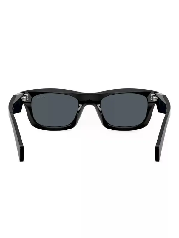 Prada Engraved Square-frame Sunglasses