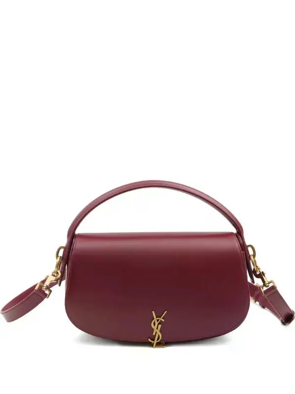 Saint Laurent Voltaire Calfskin Shoulder Bag - Red