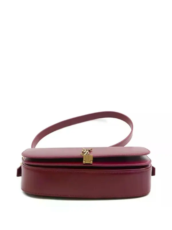 Saint Laurent Voltaire Calfskin Shoulder Bag - Red