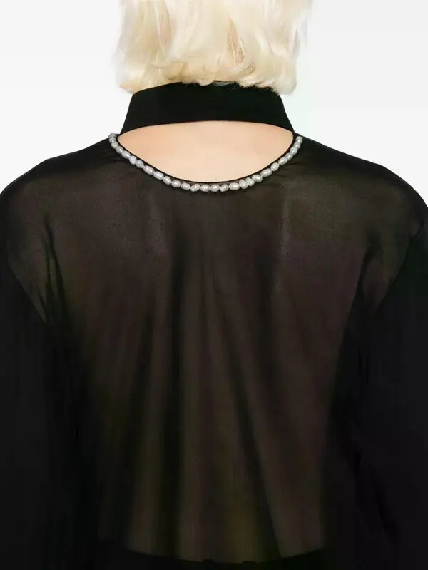 QUETSCHE Pearl-embellished Shirt