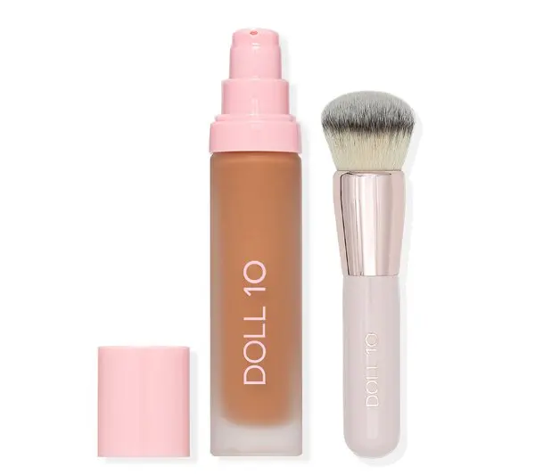 DOLL 10 Tce Serum Foundation With Brush - One-color