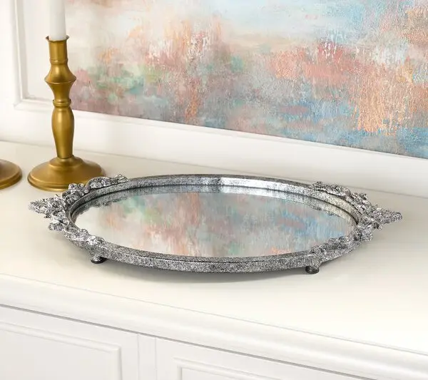 HOME REFLECTIONS Mirror Frame Decorative Tray - One-color