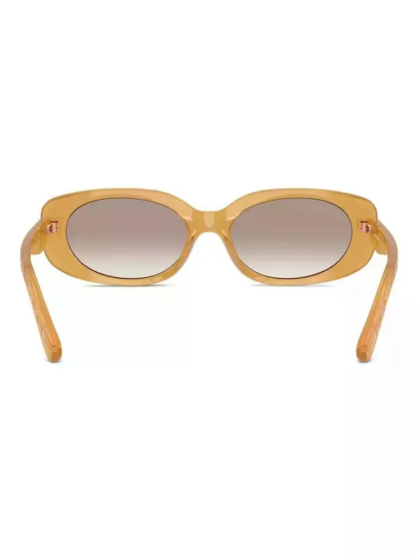 COACH Oval-frame Sunglasses - Brown