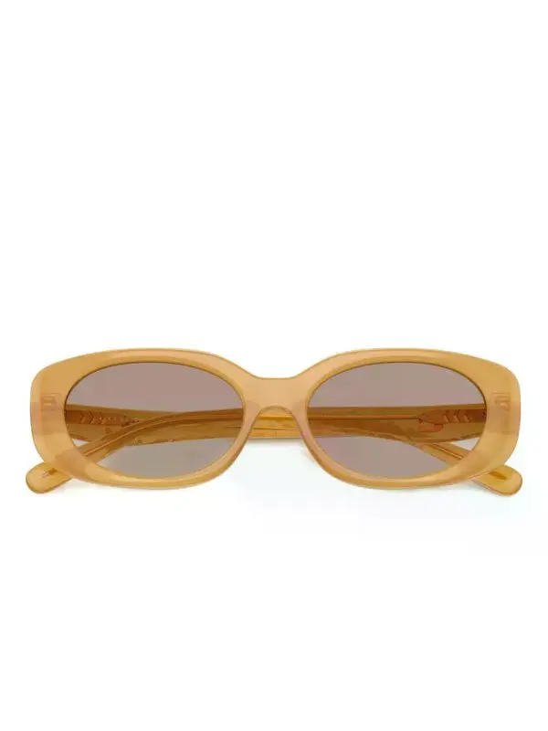 COACH Oval-frame Sunglasses - Brown