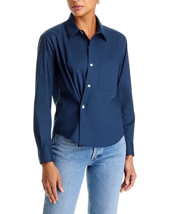 CISSA Wrap Shirt - Navy