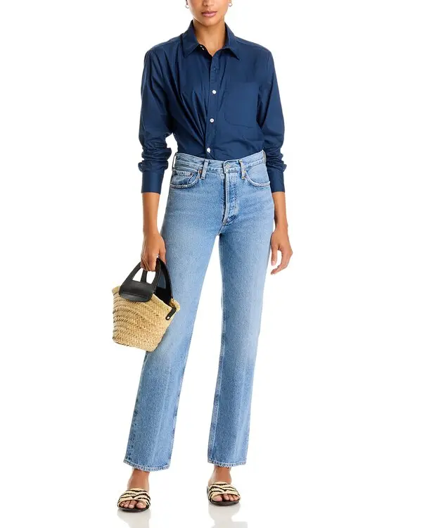 CISSA Wrap Shirt - Navy