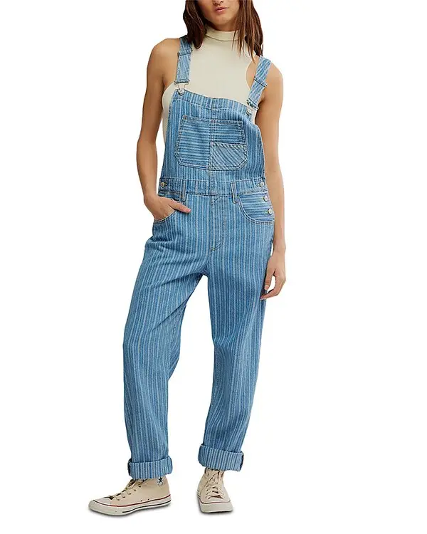 Free People We The Free Ziggy Overalls - Beachcomber