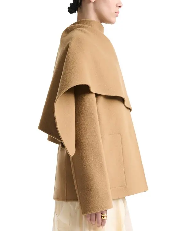 Altuzarra Dak Convertible Coat - Saddle