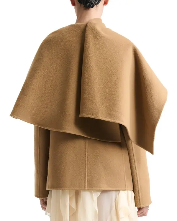 Altuzarra Dak Convertible Coat - Saddle