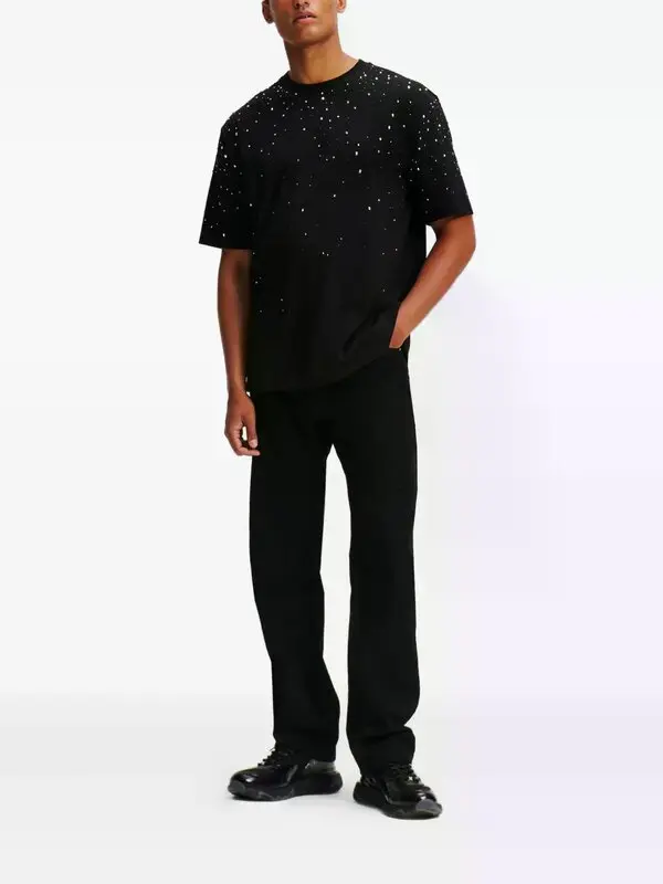 Karl Lagerfeld Rhinestone-embellished T-shirt