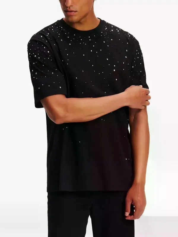 Karl Lagerfeld Rhinestone-embellished T-shirt