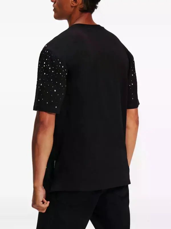 Karl Lagerfeld Rhinestone-embellished T-shirt