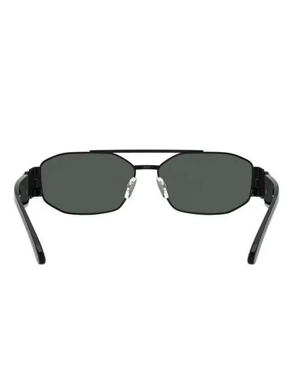 Versace Embellished Double-bridge Sunglasses