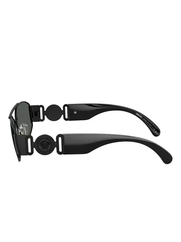 Versace Embellished Double-bridge Sunglasses