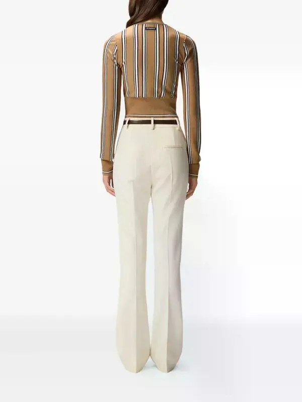 Pinko Striped Button Cardigan