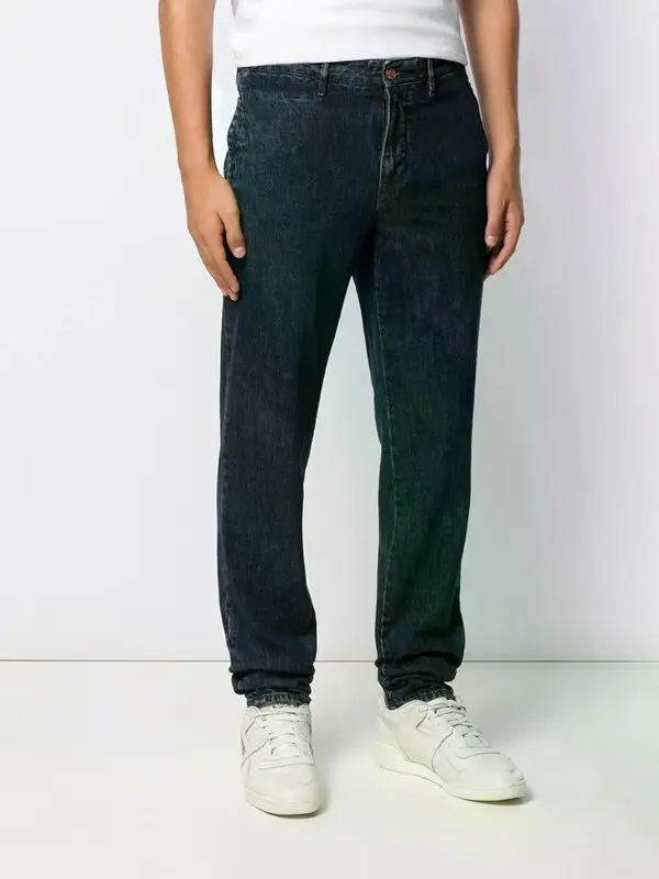 Incotex Relaxed-fit Straight-leg Jeans - Blue