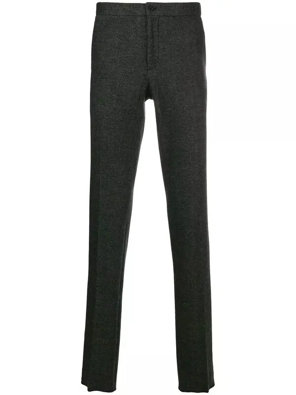 Incotex Straight Leg Trousers - Grey