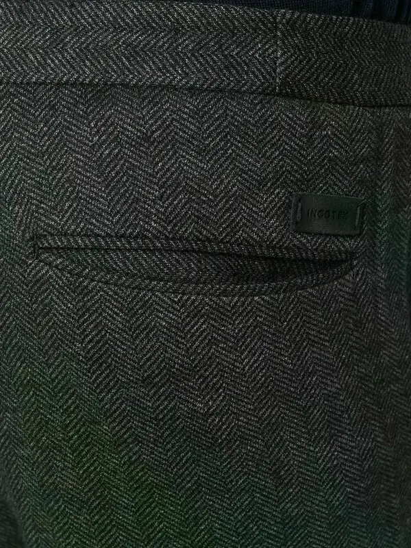 Incotex Straight Leg Trousers - Grey