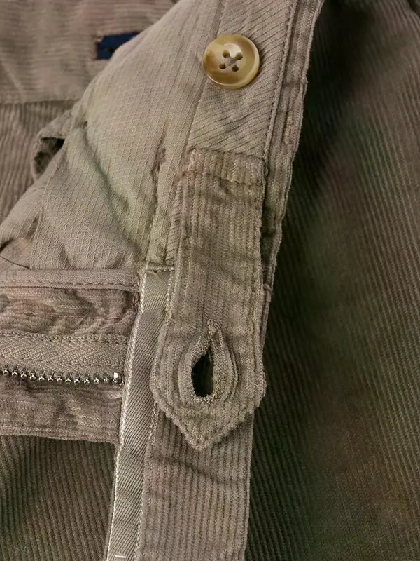 Incotex Straight Leg Corduroy Trousers