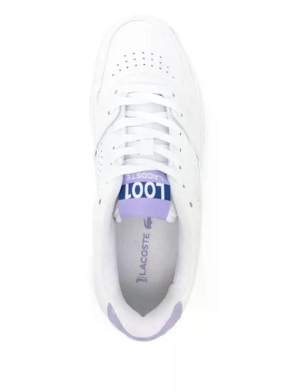 Lacoste L001 Leather Sneakers - White
