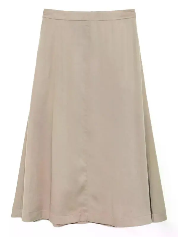 AGNES B. A-line Midi Skirt