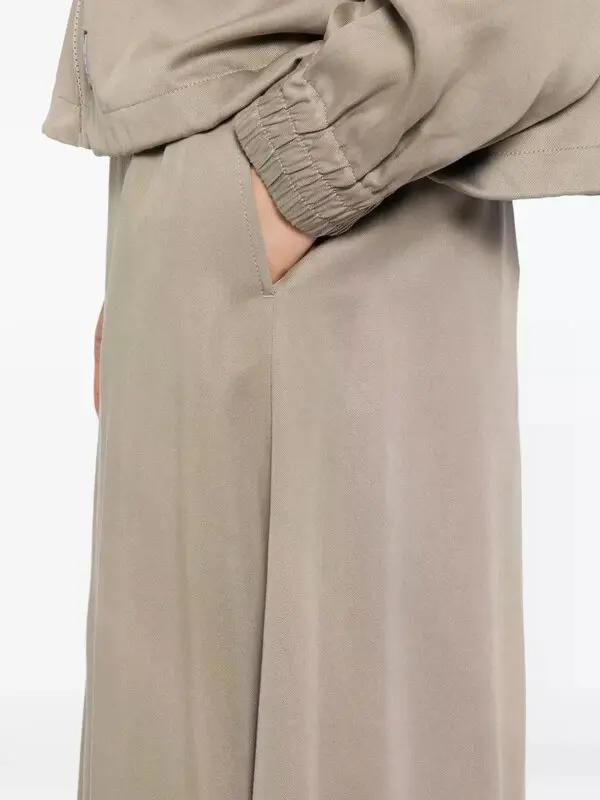 AGNES B. A-line Midi Skirt