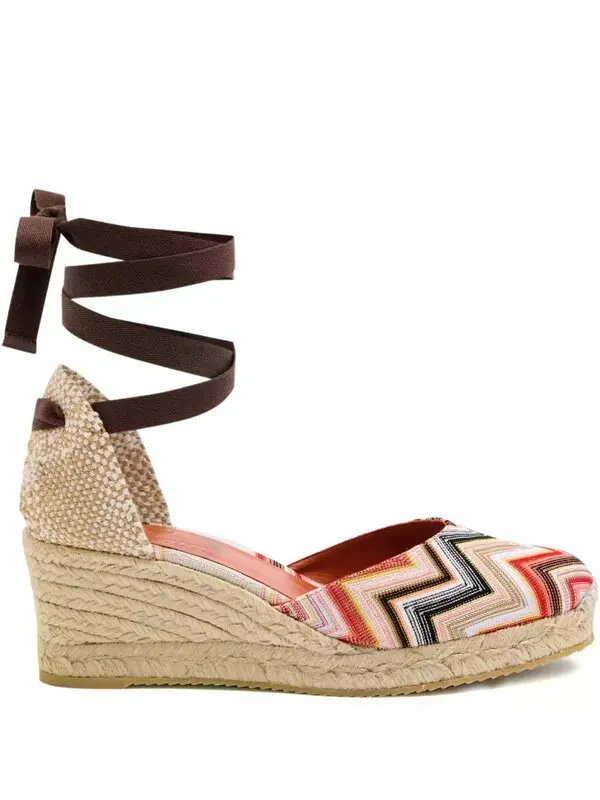 Missoni 60mm Espadrille Wedges